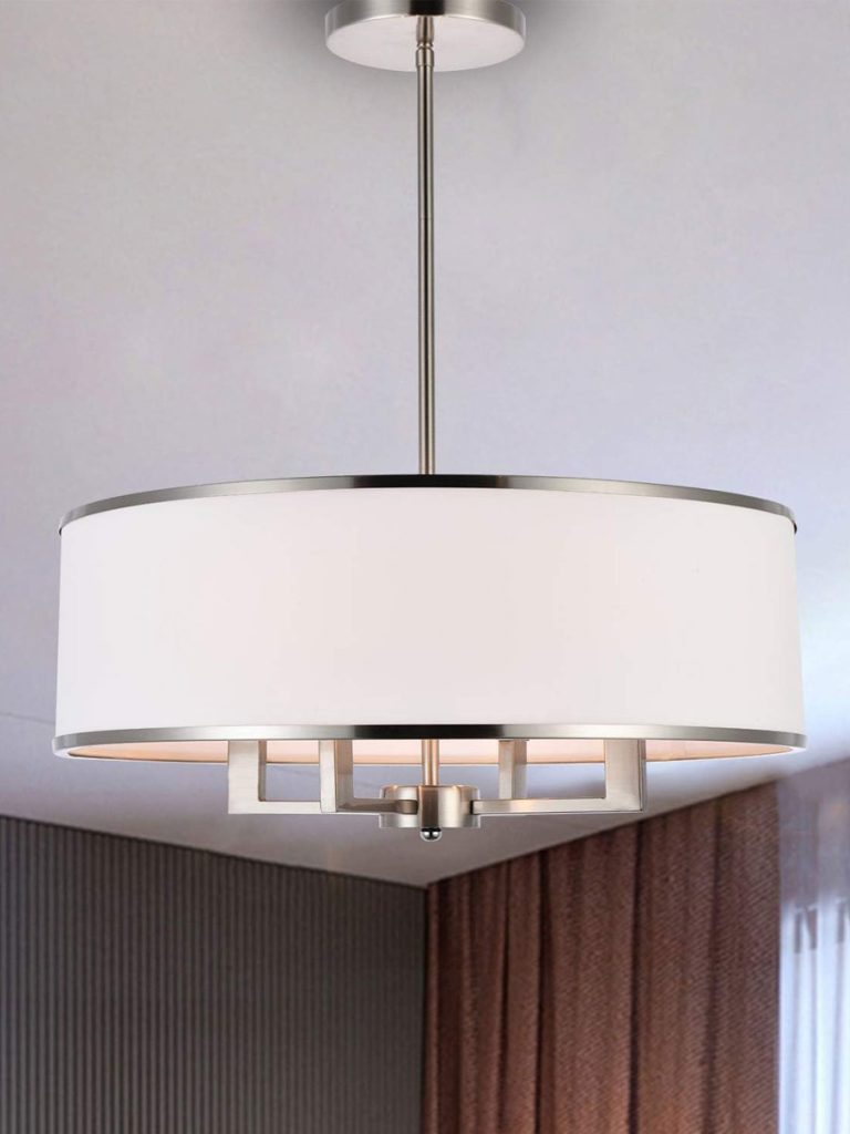 Classic Light Drum Pendant Lighting - Unique Concept Lighting