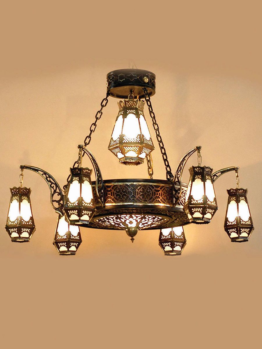 Luxury Moroccan Chandelier with Traditional Arabic Design - Unique ...